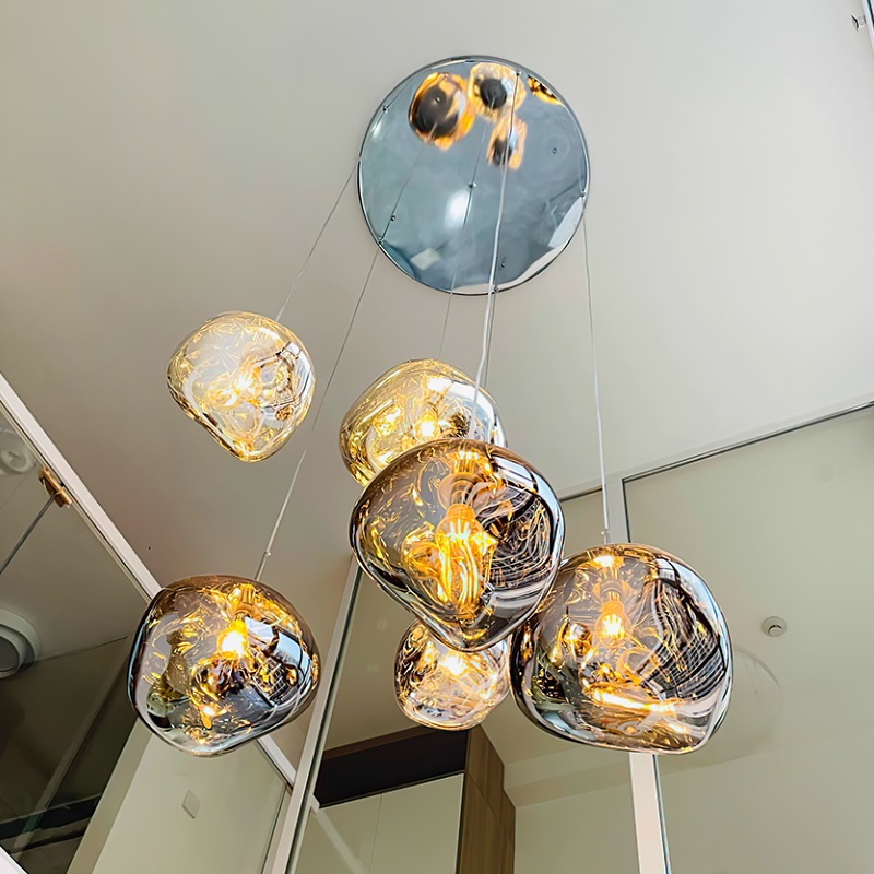 Lava Glass Pendant Light